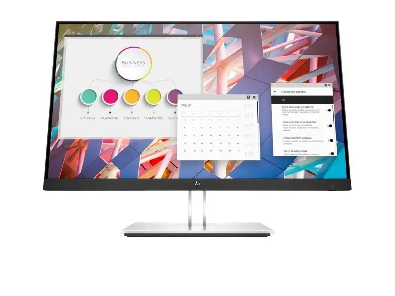 HP Monitor 23.8" E24 G4 9VF99AA crni