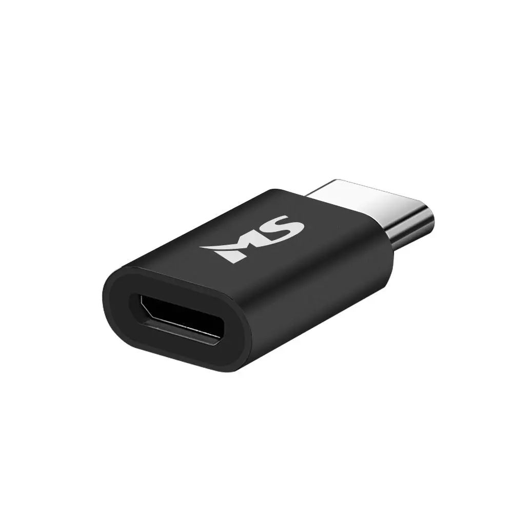 MS Adapter mikro USB (muški) na TIP C (ženski) crni