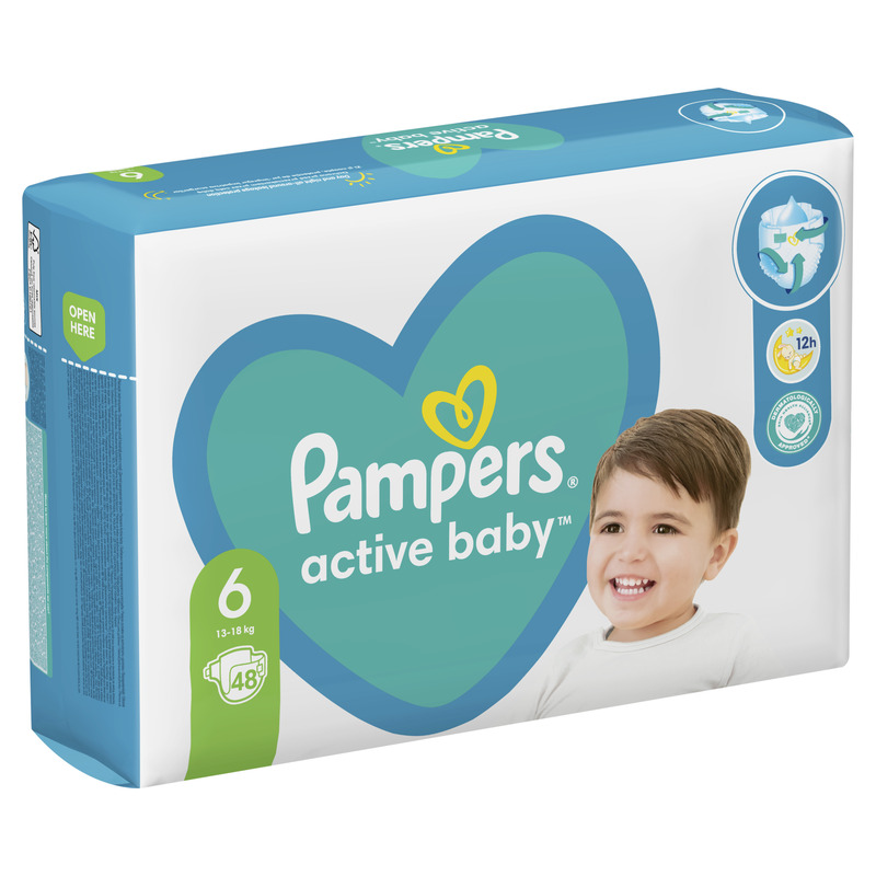 PAMPERS PELENE ACTIVE BABY 6 (48 KOMADA)