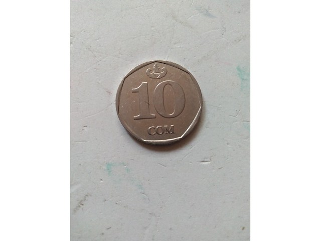 10 soma Kirgizija, 2009.