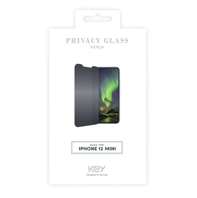 KEY Zaštitno staklo za iPhone 12 Mini Senja Privacy Glass