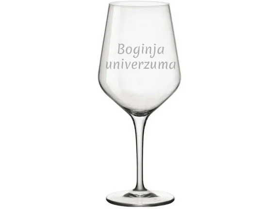 Happy Pumpkin Čaša za vino "Boginja univerzuma"
