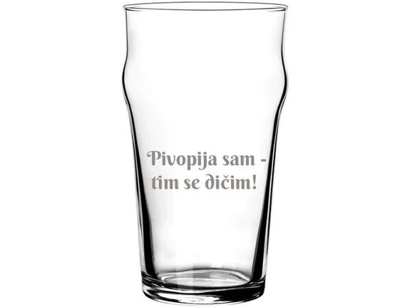 Happy Pumpkin Čaša za pivo Pivopija sam tim se dičim