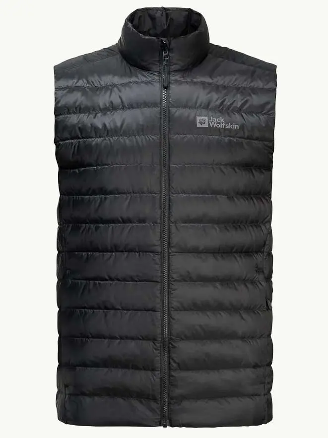 JACK WOLFSKIN Muški prsluk Pilvi Down Vest M JW-1207711 crni