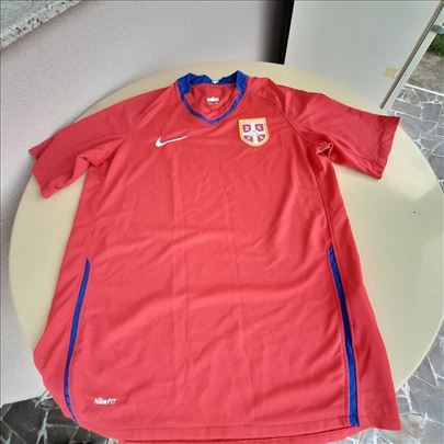 Crveni fudbalski dres Srbije vel S