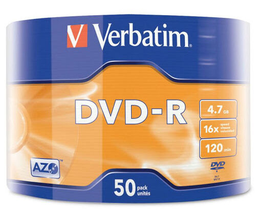 DVD R VERBATIM 1/50