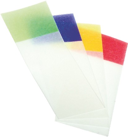 Page Marker, transparent+colour tip, 20x50mm, 4×40 listića
