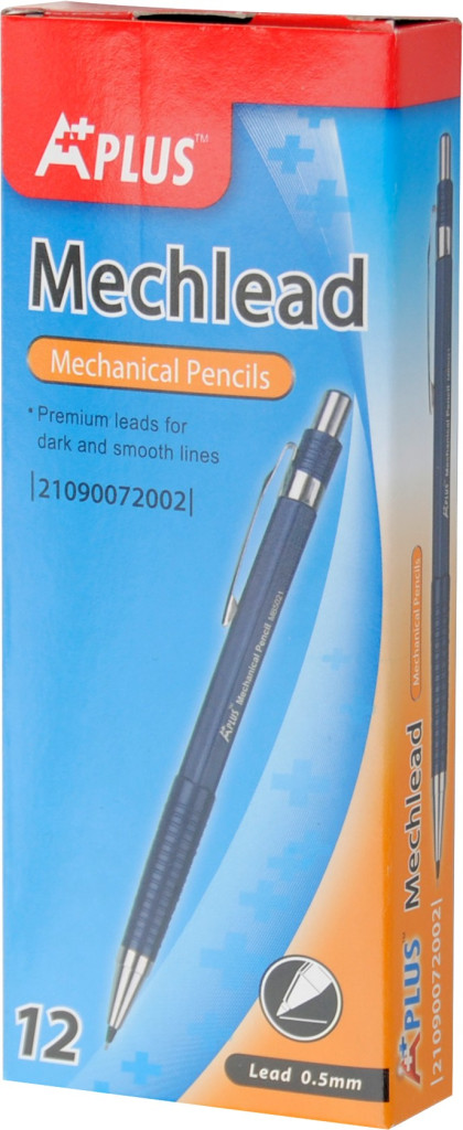 Tehnička olovka metalna 0,5 PMB0200, sa zaštitnim vrhom plava