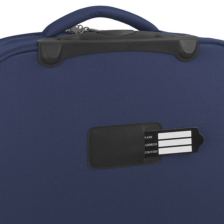 Kofer mali (kabinski) 40x55x23/27 cm polyester 45,9/53l-2,5 kg 2 točka Orbit plava