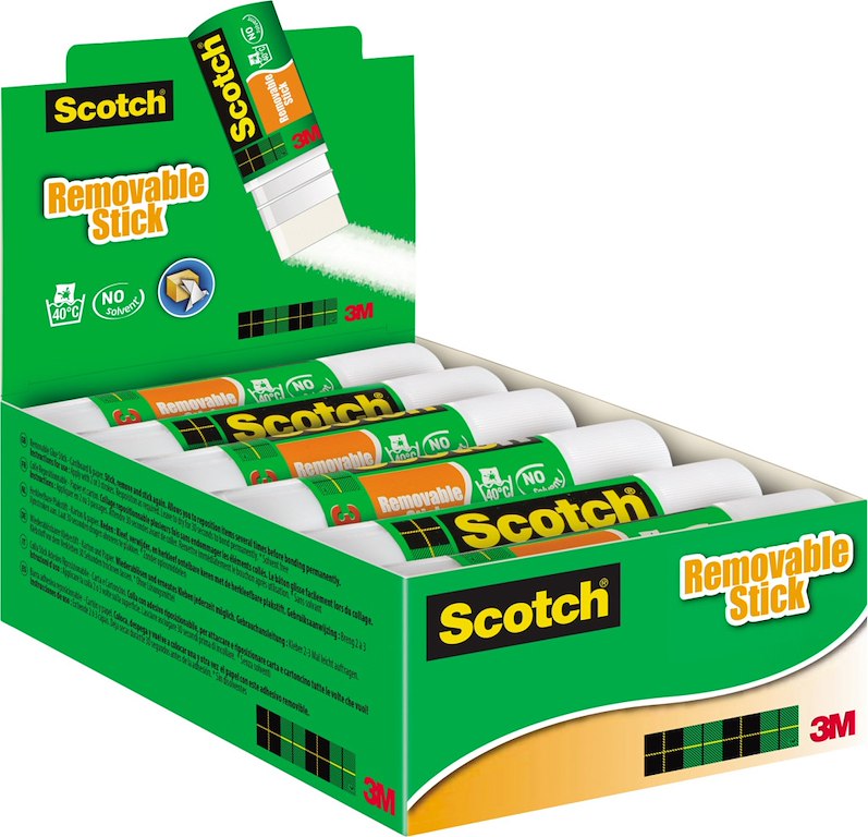 Lepak u stiku Scotch „Removable“ 19g, T36319