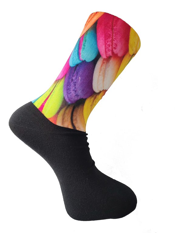 SOCKS BMD Čarape art.4730 Makaronsi crne