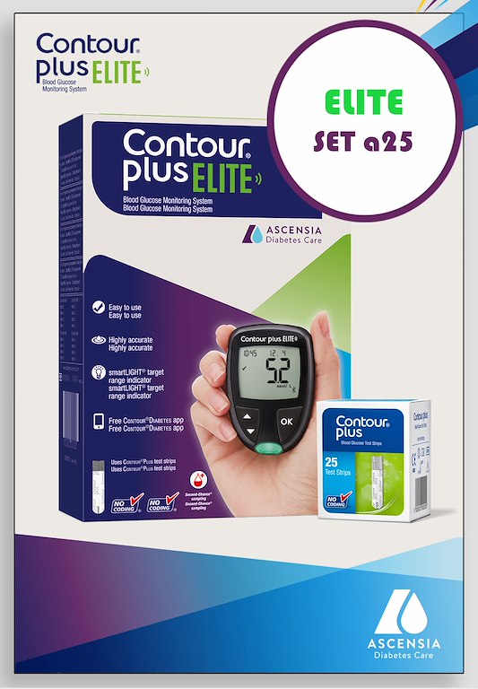 Contour® Plus ELITE set a25