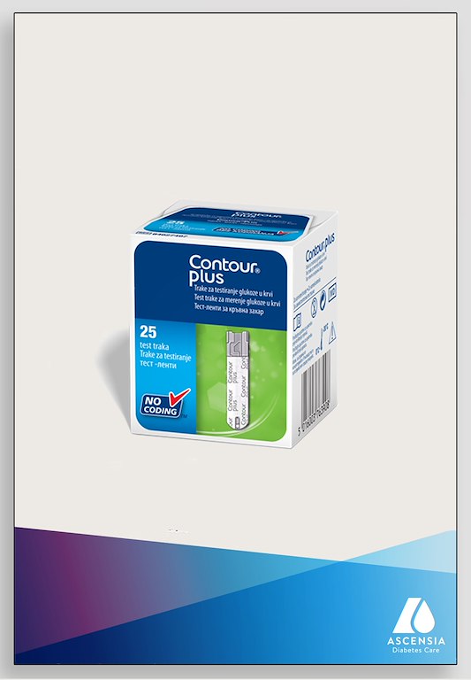 Contour® Plus test trake a25