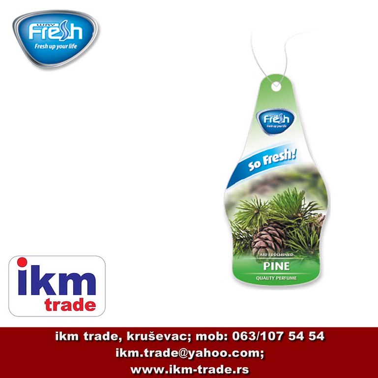 FRESH WAY Mirisna jelkica BOR