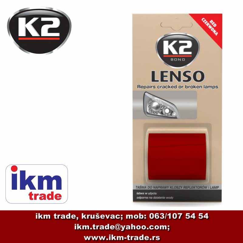 K2 LENSO RED – traka za reparaciju farova – crvena