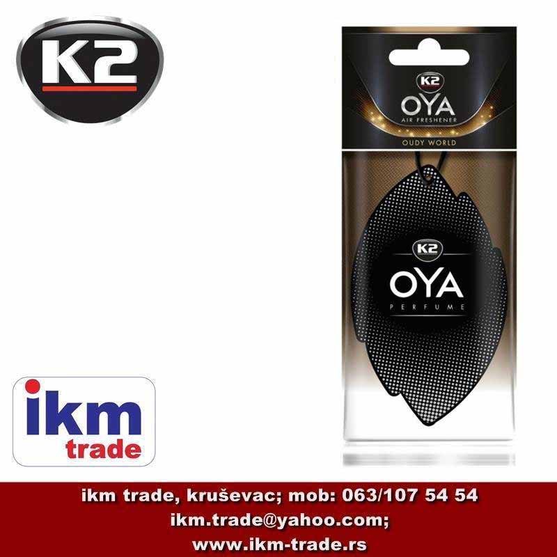 K2 OYA car freshener OUDY WORLD – osveživač za automobile