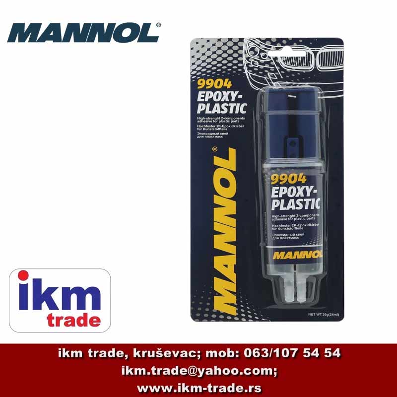 Mannol Epoxy plastic – dvokomponentni lepak