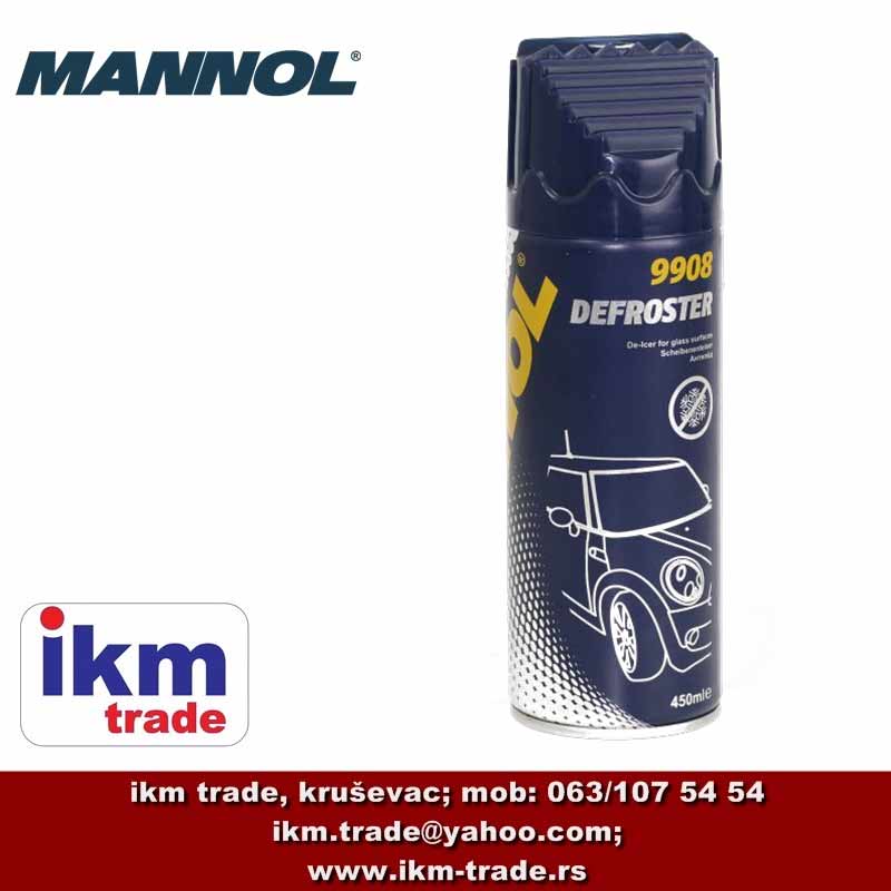 Mannol Odleđivač stakla 450 ml