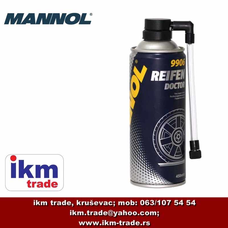 Mannol sprej za brzo pumpanje guma 450ml (Reifen Doctor)