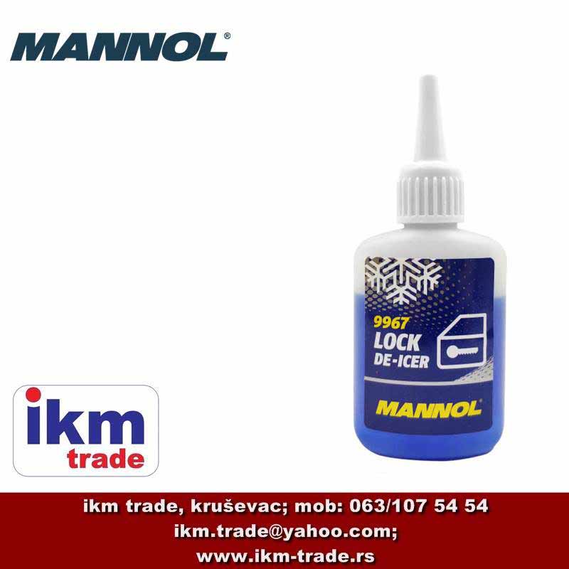 MANNOL Sredstvo za odleđivanje brava LOCK DE-ICER 9967 50ml