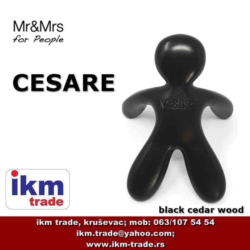 Mr&Mrs for people CESARE BLACK – CEDAR WOOD – kedrovo drvo