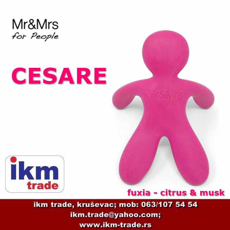 Mr&Mrs for people CESARE FUXIA CITRUS & MUSK – citrus i mošus