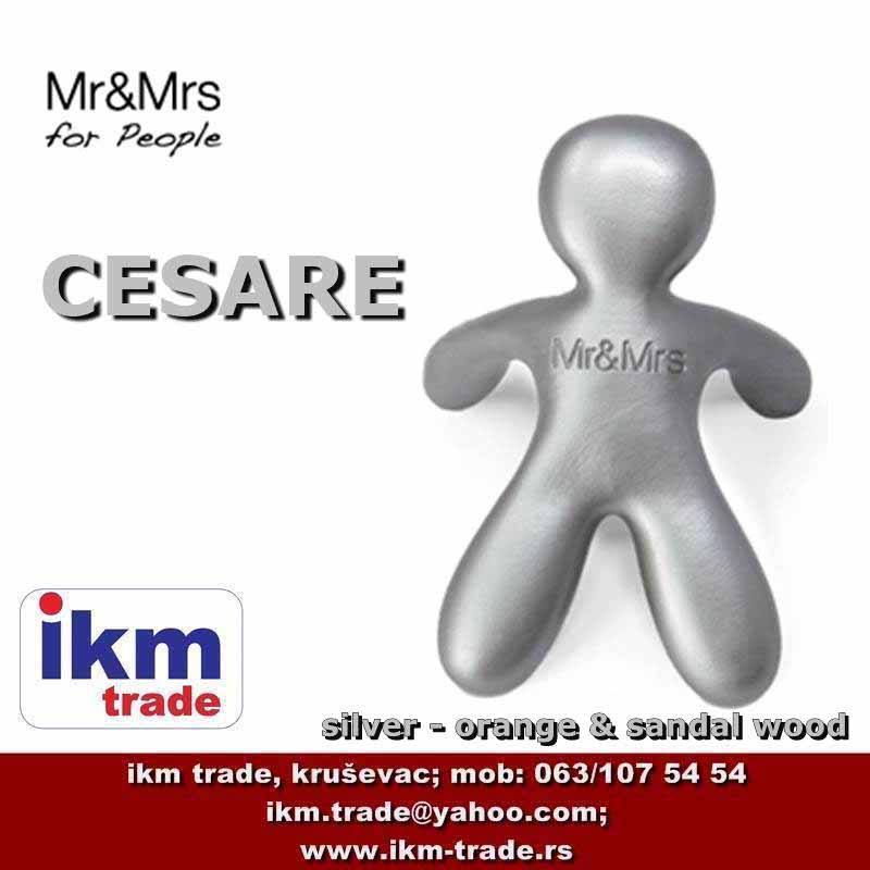 Mr&Mrs for people CESARE SILVER – ORANGE & SANDAL WOOD