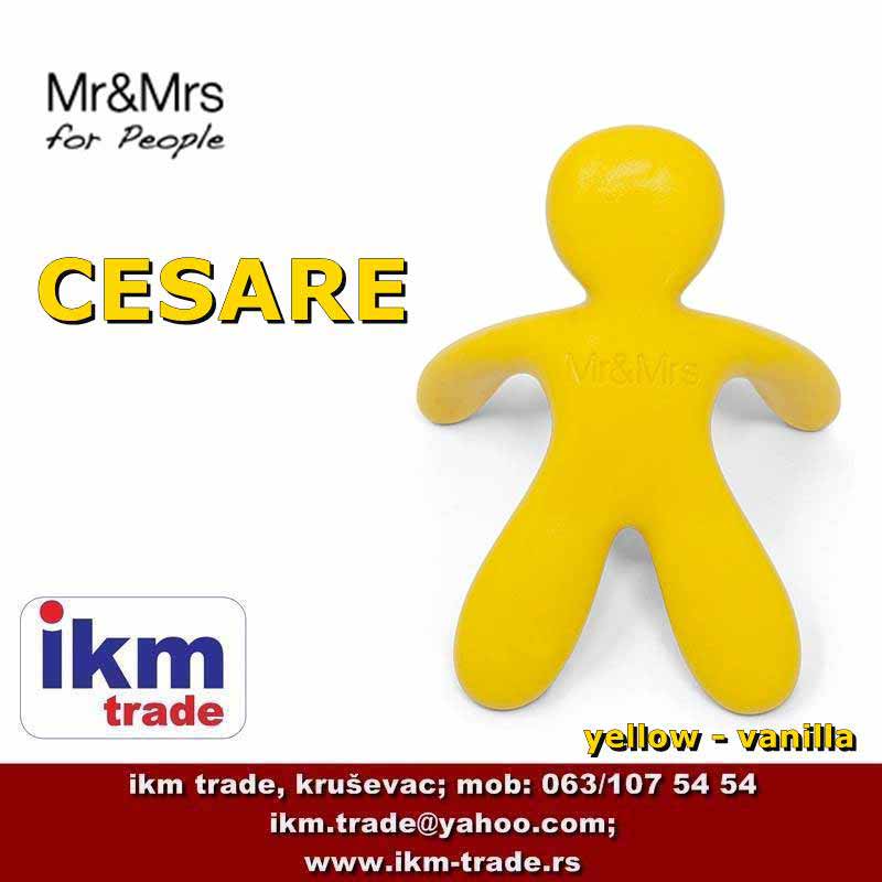 Mr&Mrs for people CESARE YELLOW – VANILLA