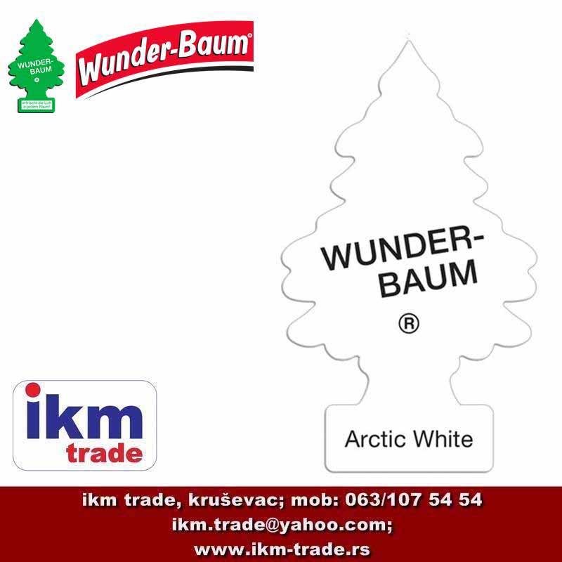 WUNDER BAUM Mirisna jelkica ARTIC WHITE