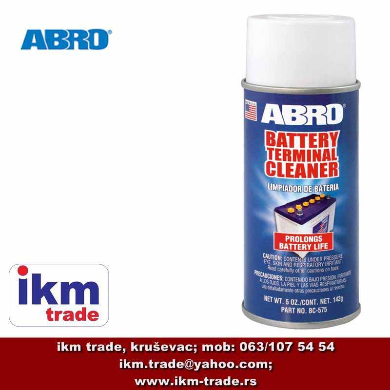 ABRO BATTERY TERMINAL CLEANER – sprej za čišćenje akumulatora BC 575 – 142 gr