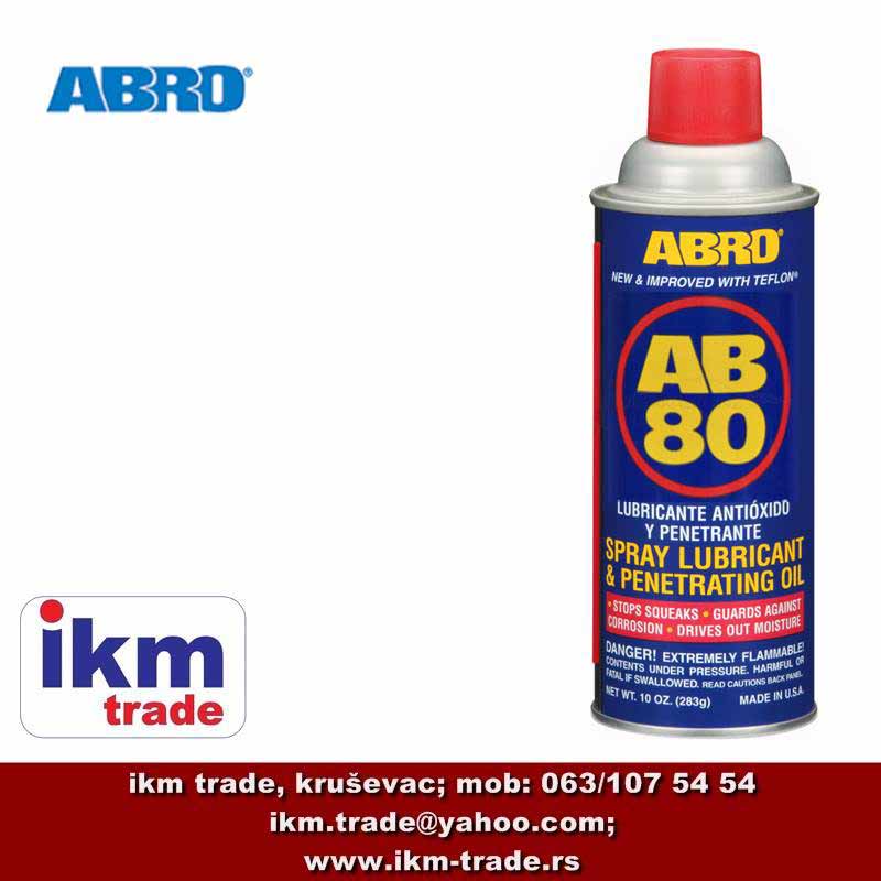 ABRO Sprej odvijač sa teflonom AB 80 283 gr