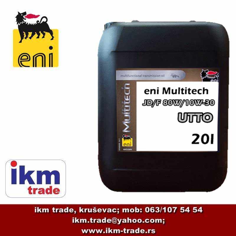 ENI MULTITECH JD/F 80W/10W- 30 (UTTO) 20l