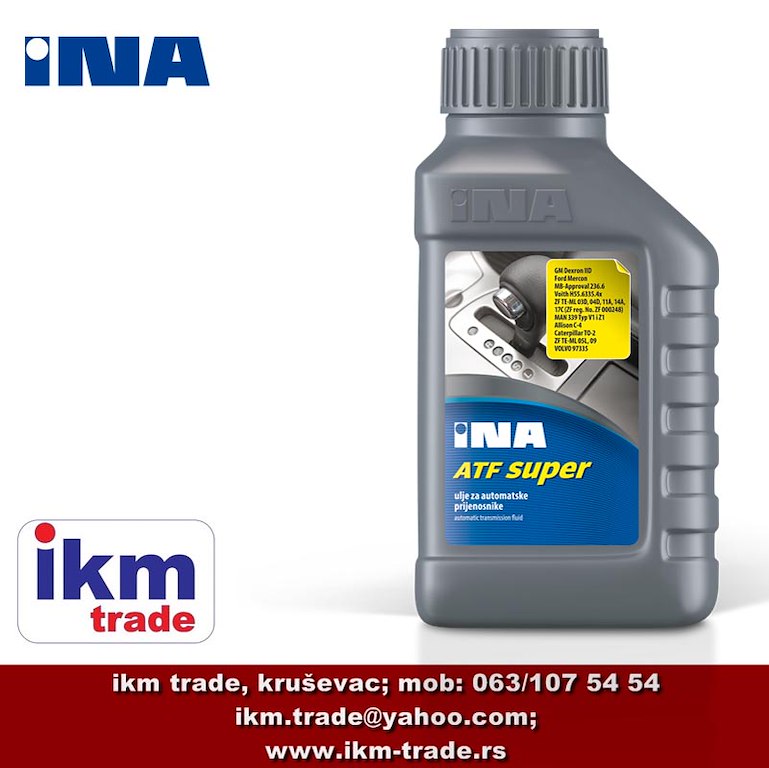 INA ATF SUPER – 0,5l