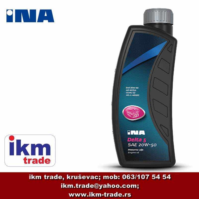 INA DELTA 5 20W50 – 1l