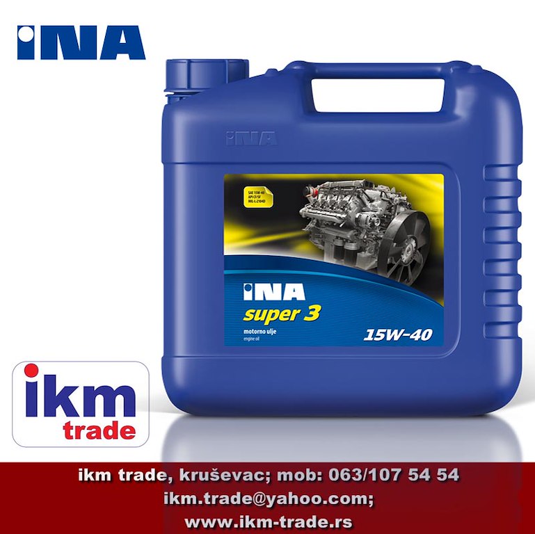 INA SUPER 3 15W40 – 10L