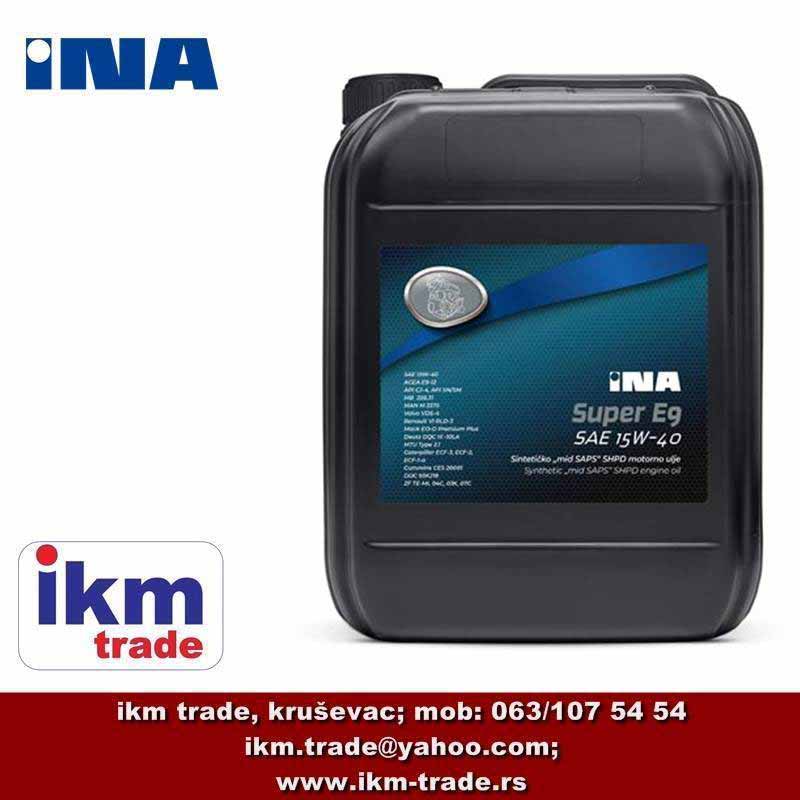 INA SUPER E9 15W 40 10L