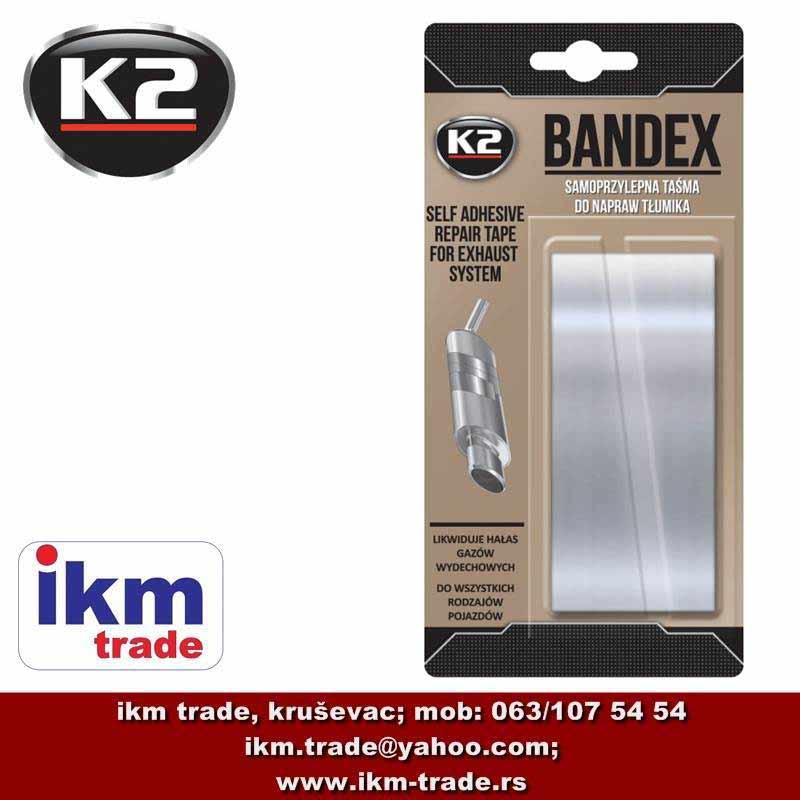 K2 BANDEX – Traka za bandažu – reparaciju auspuha 5cmX1m