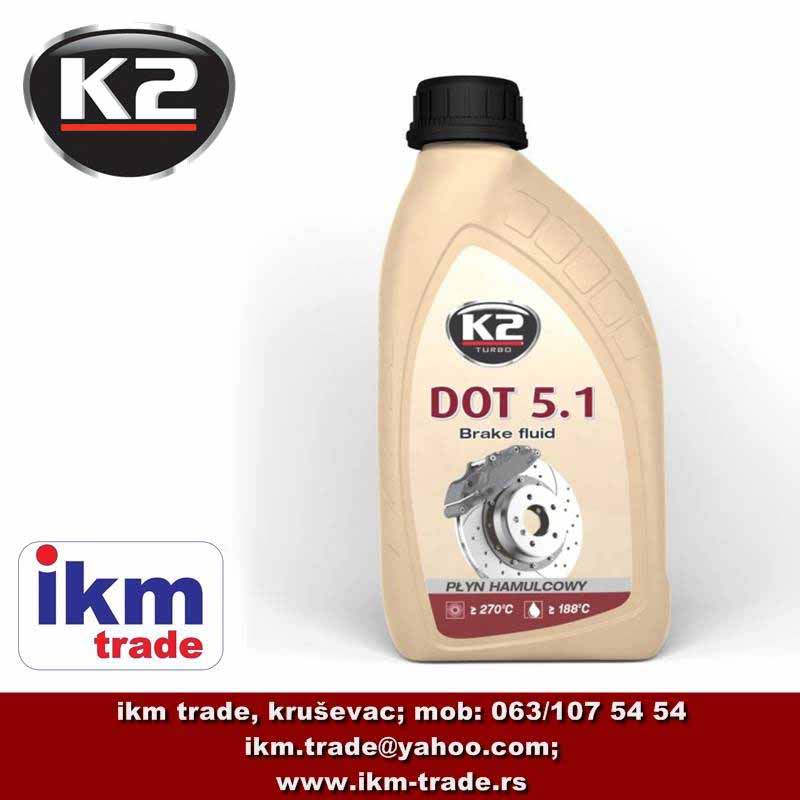 K2 DOT 5.1 – kočiona tečnost 0,5l