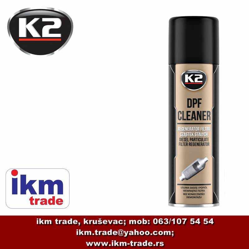 K2 DPF CLEANER – čistač dizel partikularnog filtera 500ml