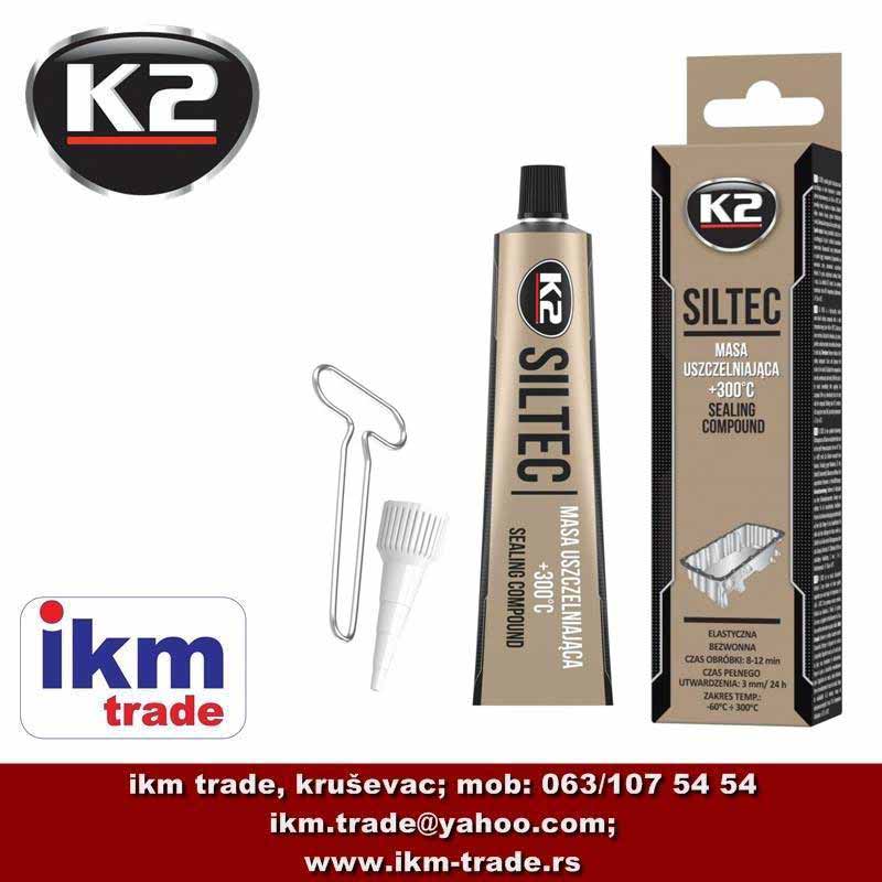K2 SILTEC Hermetik +300º C – zamena za dihtung – 90gr