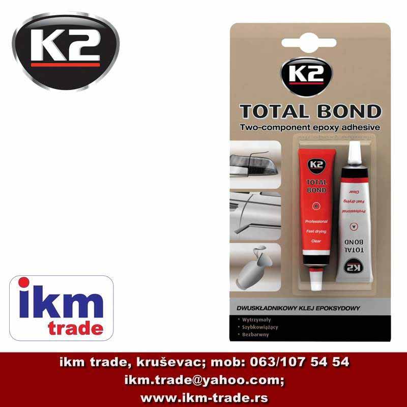 K2 TOTAL BOND – univerzalni epoksidni dvokomponentni lepak