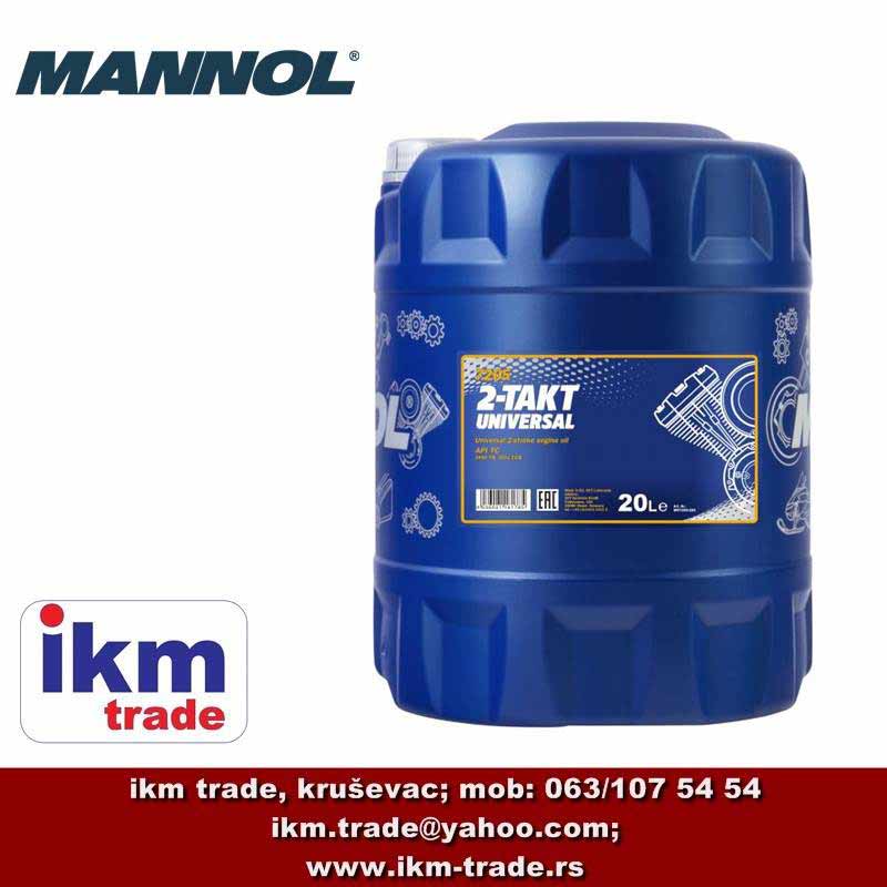 MANNOL 2-TAKT UNIVERZAL API TC 20l