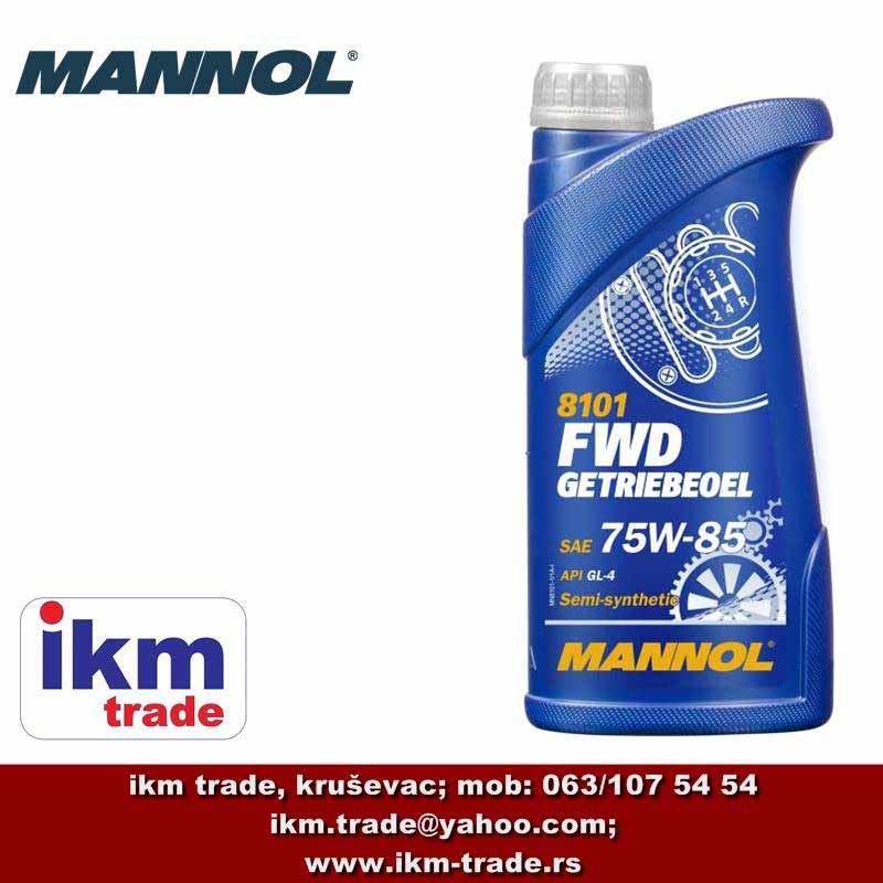 MANNOL 8101 Polusintetičko menjačko ulje FWD 75W 85 1l