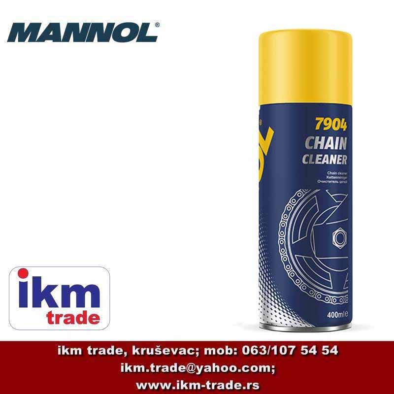 MANNOL CHAIN CLEANER 7904 – sprej za čišćenje lanaca 400ml