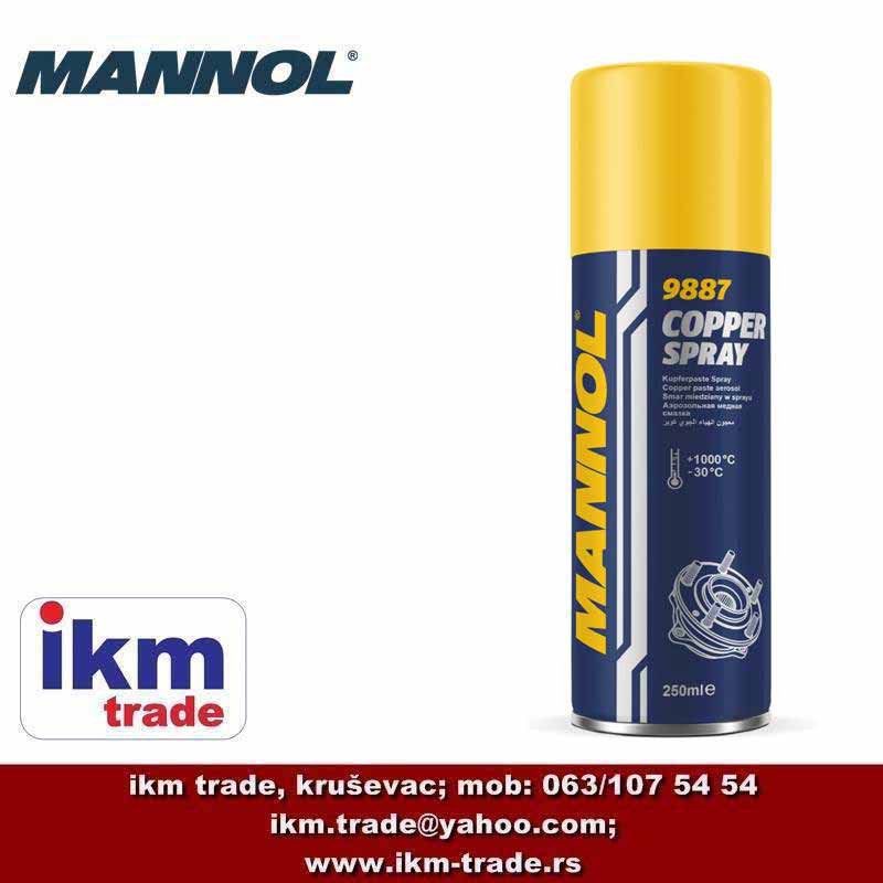 MANNOL COPPER SPRAY 9887 – bakarna pasta u spreju 250ml