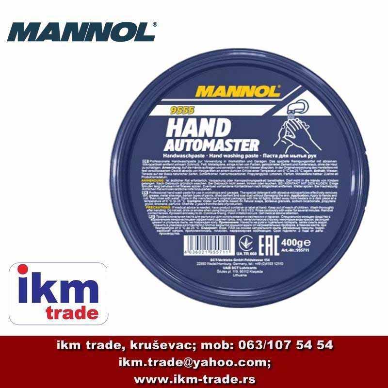 MANNOL HAND AUTOMASTER – pasta za ruke 9555 400gr