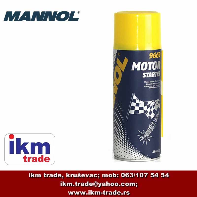 Mannol Motor starter – start sprej 450ml