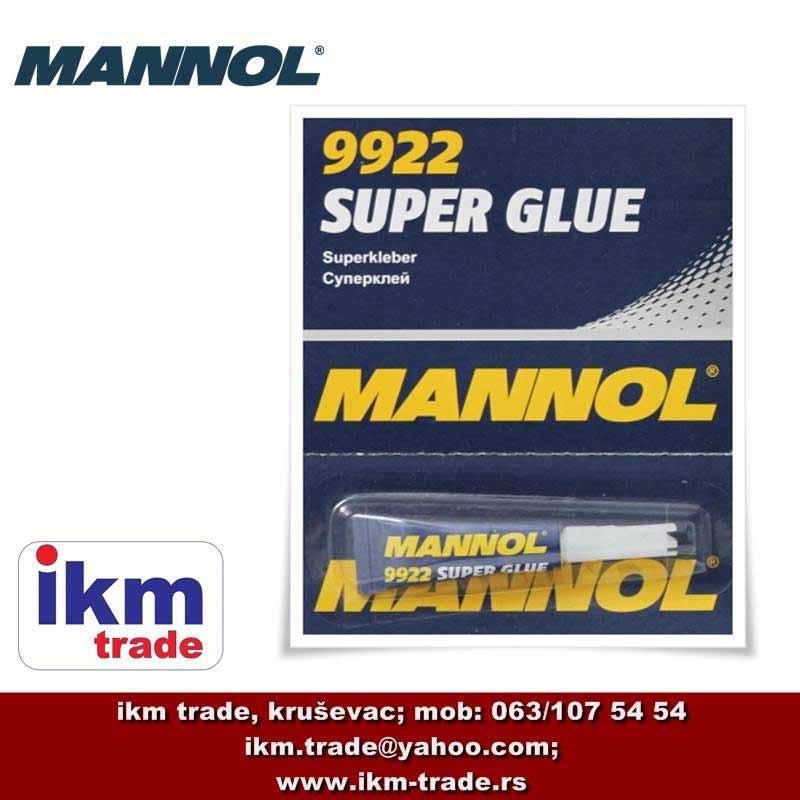 MANNOL SUPER GLUE – Super lepak 9922