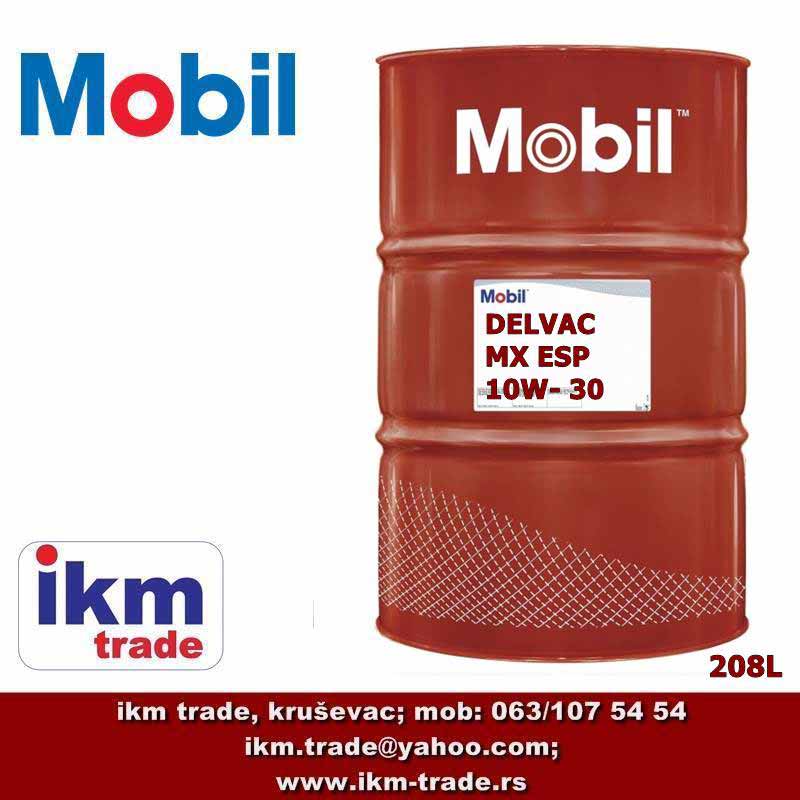 MOBIL DELVAC MX ESP 10W- 30 – ulje za dizel motore teretnih vozila i radnih mašina 208l