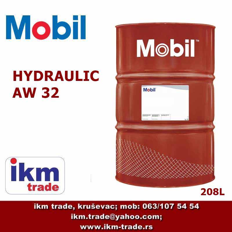 MOBIL HYDRAULIC AW 32 – hidraulično ulje 208l